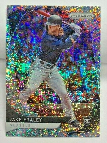Jake Fraley 2020 Panini Prisme Blanc Sparkle RC #19 Seattle Navigateurs ...
