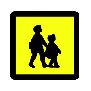Packs Of Warning School Bus Stickers coach mini bus - All Sizes ...