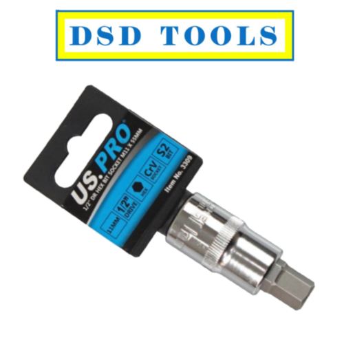 US Pro 11mm Hex Bit / Allen Key Socket 1/2" Drive M11 3309 for sale ...