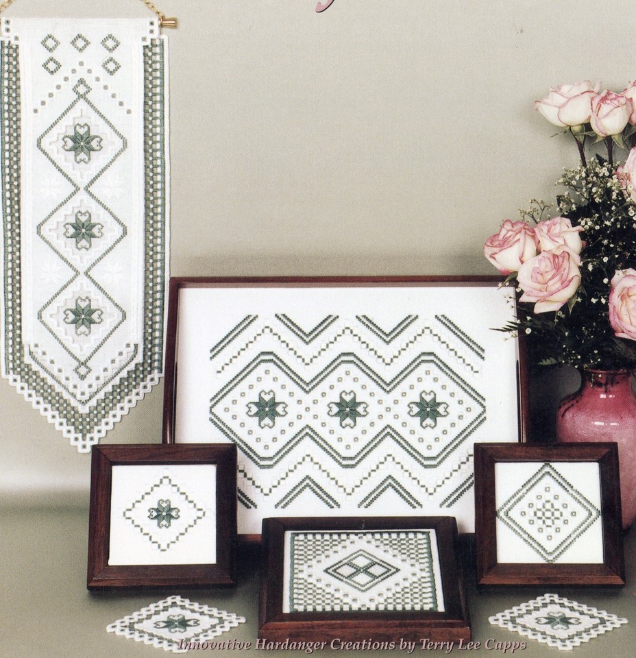 Two For Tea 8 Hardanger Projects Terry Lee Capps 1999 | eBay