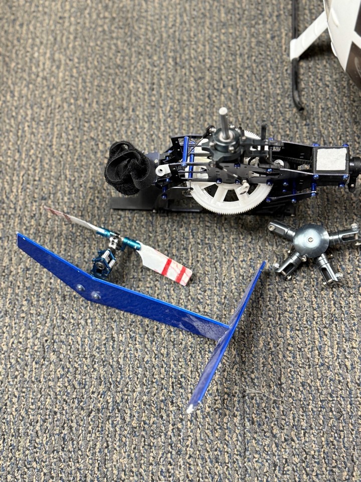 Excellent Align Trex T-Rex 450 500e Scale Fuselage w/ Mechanics RC ...