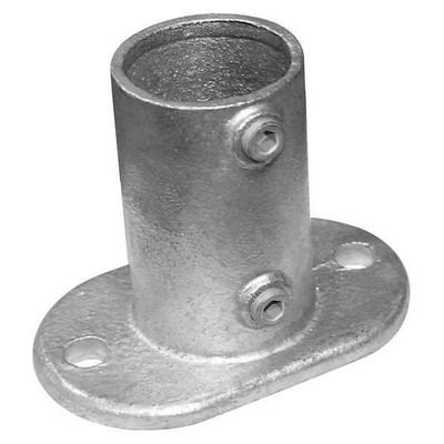 Manufacturer Varies Railing Base Flange,Fr Pipe Sz 2 in 30LX13 ...