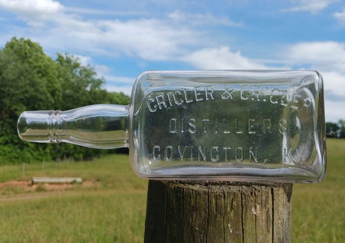 Crigler & Crigler Distillers Covington KY Quart Bottle Kentucky Whiskey ...