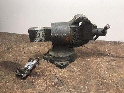 Vintage Charles Parker #474 Bench Vise Excellent In Connecticut | eBay