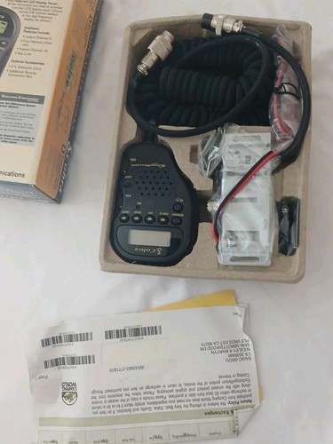 Cobra 75 WX ST Compact CB Radio with Soundtracker System New Open Box ...