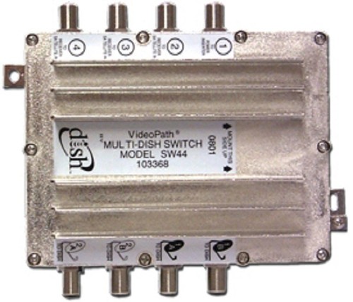SW44 SWITCH For Dish Network MULTI SW-44 110 119 SATELLITE Bell TV 4x4 ...