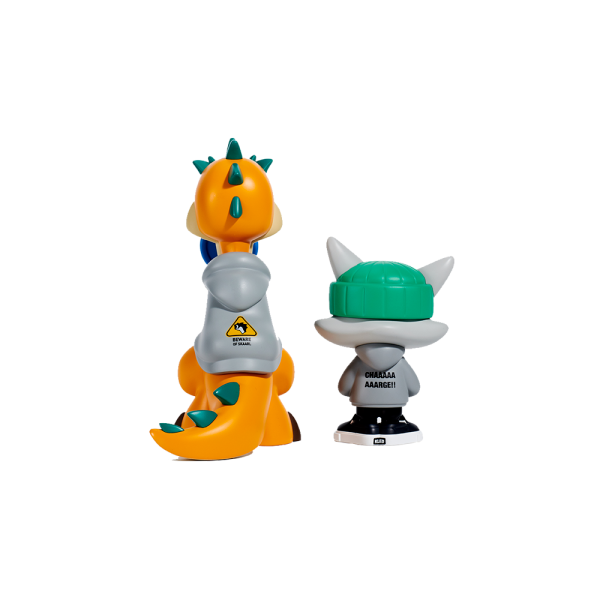 LoL League of Legends x HIF SKAARL RIDER KLED Figure Art Toy Authentic ...