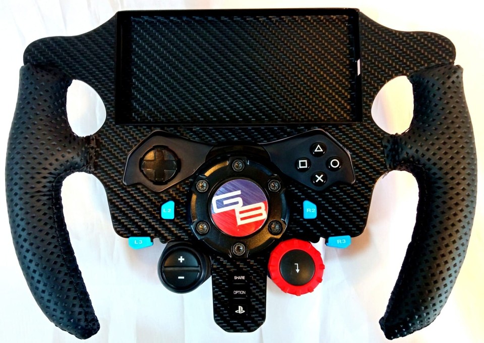 Gridburn Racing Wheel VF-RBR A. Compatible with Logitech for G29 and ...