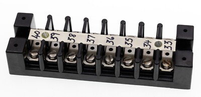 Marathon 1608STD Conn Heavy Duty Barrier Terminal Block 75A/600V | eBay