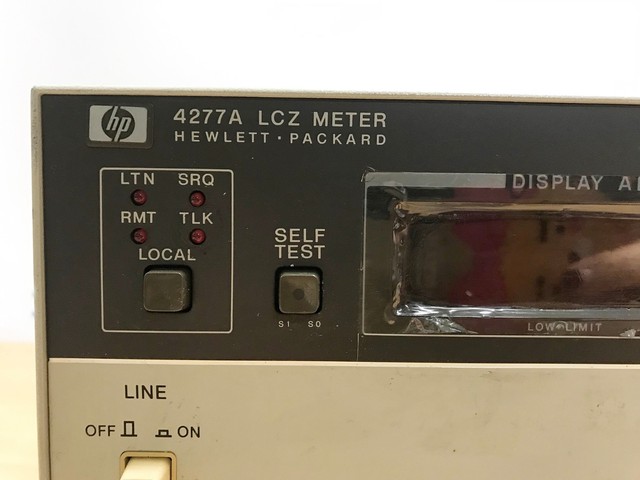 HP Agilent 4277A LCZ Meter 10 kHz to 1 MHz for sale online | eBay