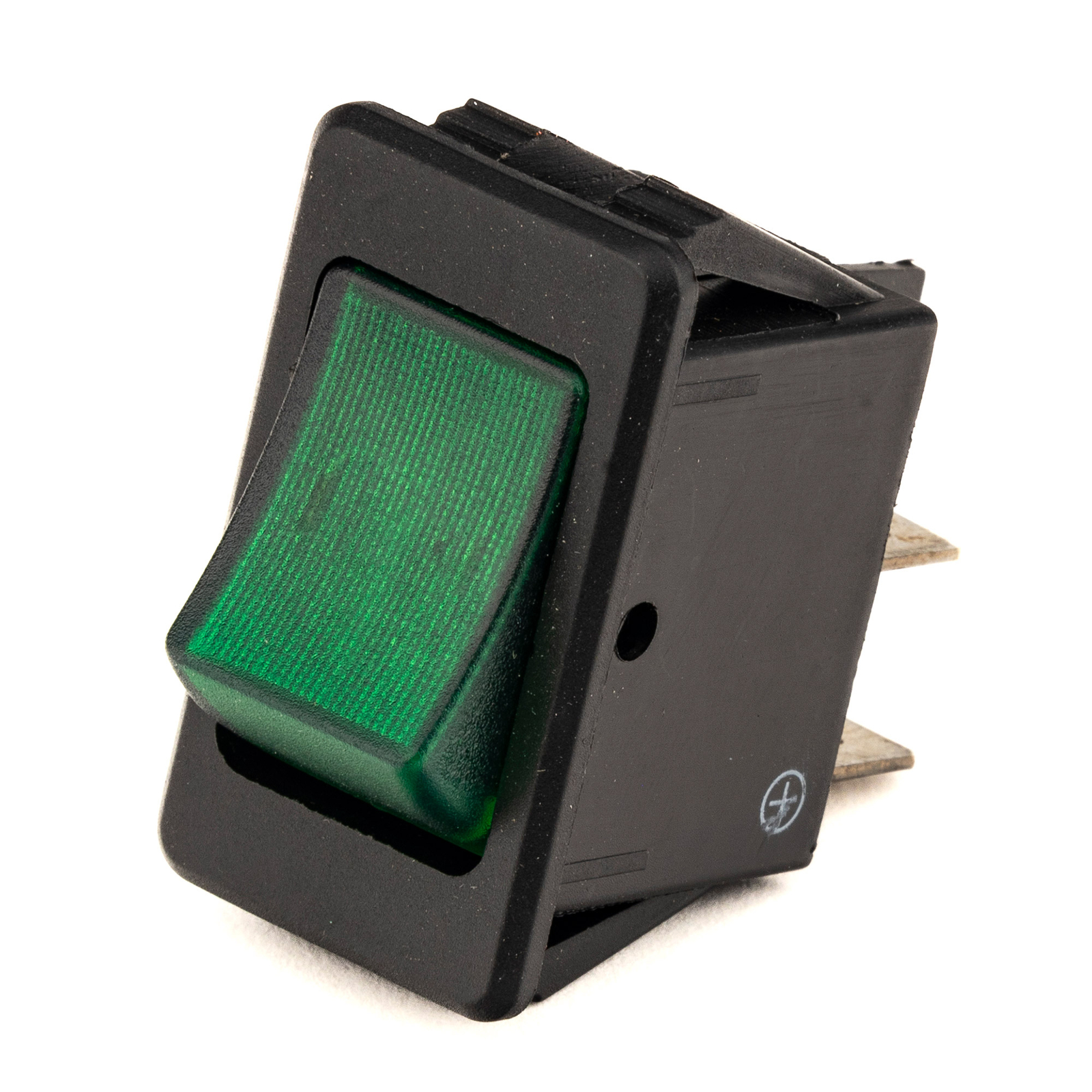 Demon Tweeks Illuminated 12V Rocker Switch - Green, 20 Amp (Motorsport ...