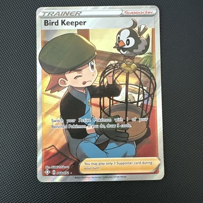 Pokémon TCG Bird Keeper Shining Fates 066/072 Holo Ultra Rare | eBay