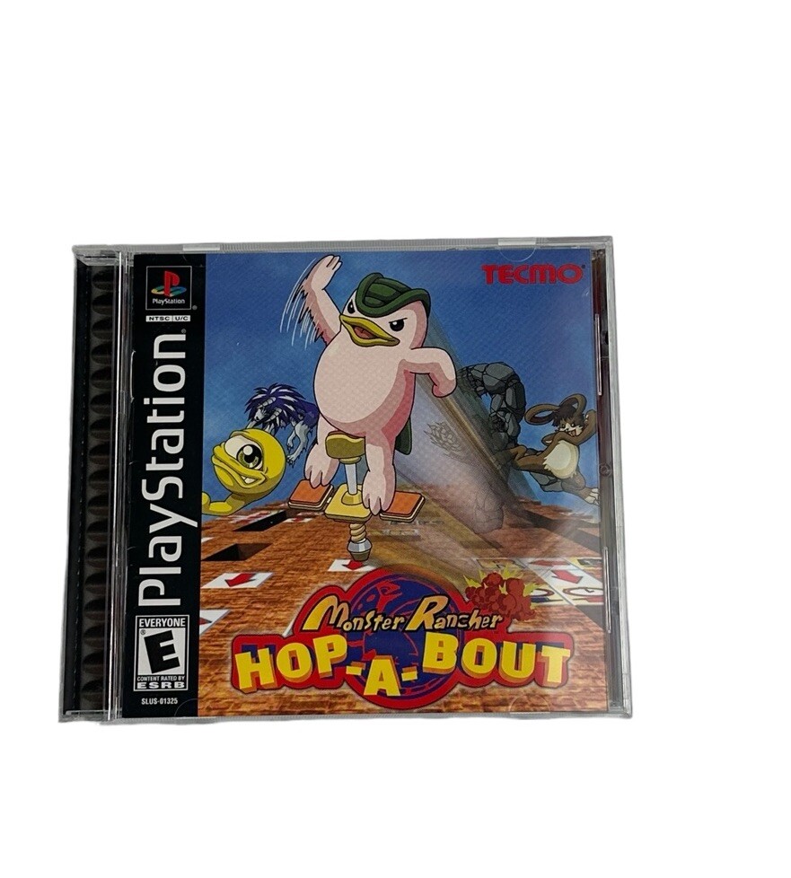 Monster Rancher Hop-A-Bout PlayStation 1 PS1 Complete Manual ...