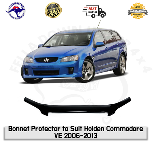Bonnet Protector Hood Guard Bug Deflector To Suit HOLDEN COMMODORE VE ...