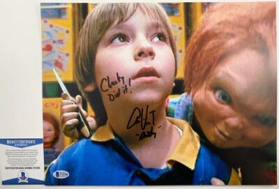 Alex Vincent Signed Child's Play Andy Barclay 11x14 Photo B Autograph ...
