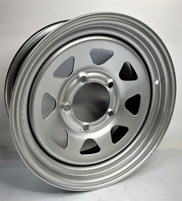 15" 5 Lug Wheel Rim Fits 4X4 Ford F150 Bronco 15555 SS | 110mm Hub Bore ...