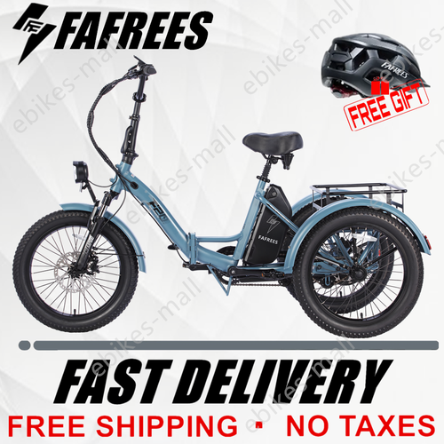 Fafrees F20 Mate Folding Electric Trike 20in 48V Motorized Tricycle ...