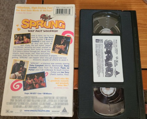 Sprung (VHS, 1997) Tisha Campbell/Rusty Cundieff/Paula Jai Parker/Joe ...