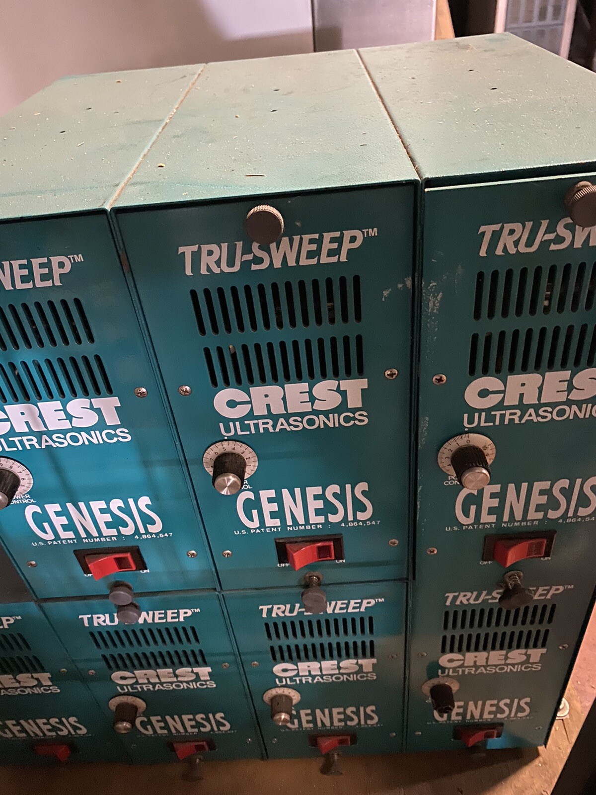 2003 CREST ULTRASONIC CLEANER 48" x 12" x 36"h Tank - Tru-Sweep Genesis ...