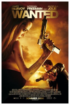 WANTED #2 - MOVIE POSTER 11"X17" OR 12"X18" BUY ANY 2 GET ANY 1 FREE ...