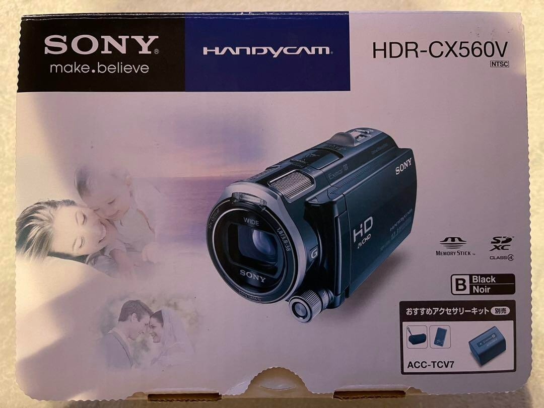 SONY Digital HD Video Camera Recorder HDR-CX560V Black | eBay