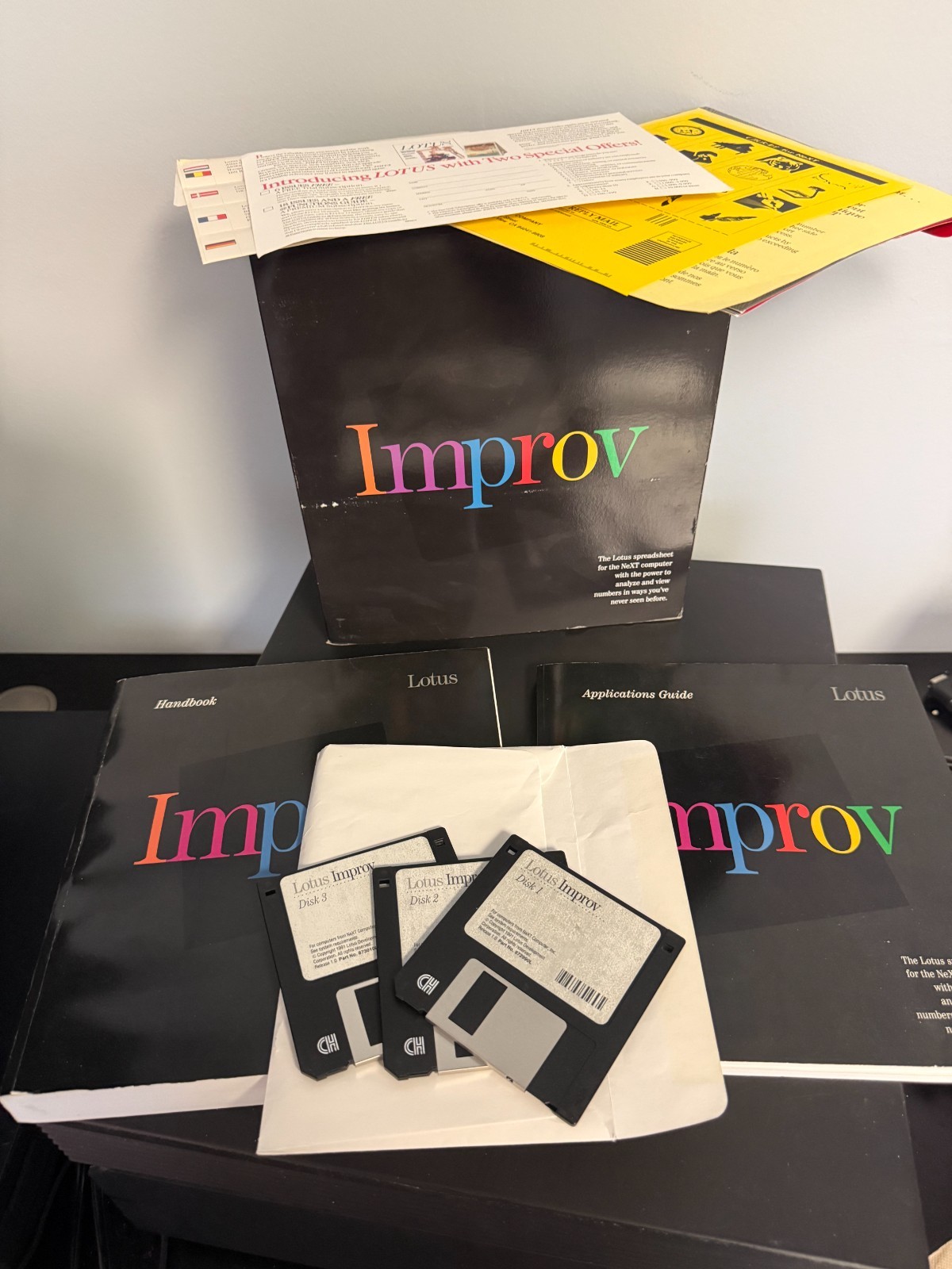 Lotus Improv for NeXTSTEP and NeXT Computers | eBay