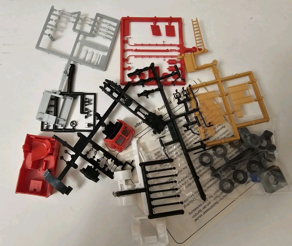 (3) Preiser HO 1:87 Fire Brigade Magirus TLF 16 Tank Pumpers - New Kits ...