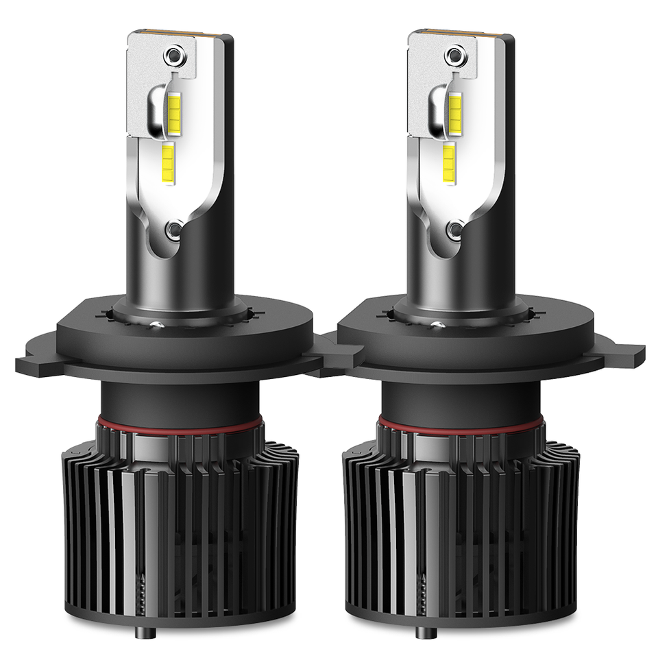 AUXITO 2x 9003 H4 LED Headlight Bulbs High/Low Beam Kit 30000LM 6500K ...