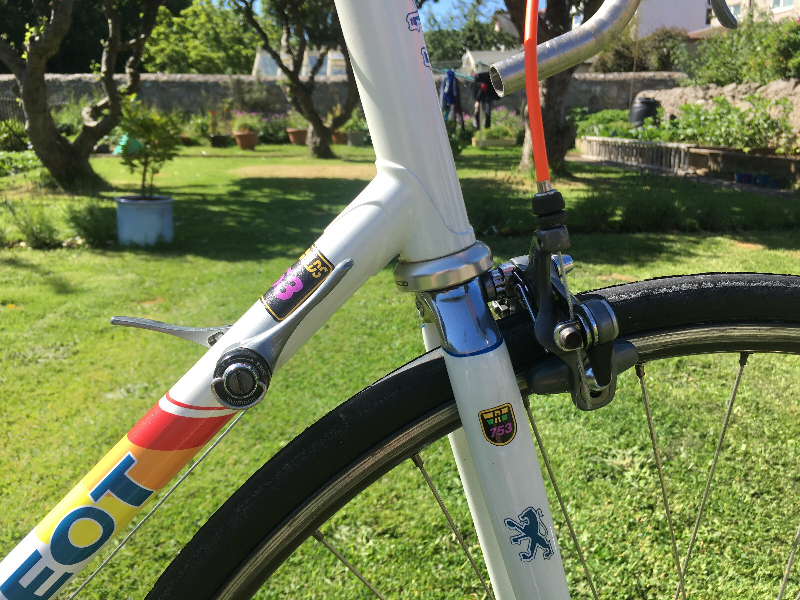 Peugeot Reynolds 753 Frame ANC Halford Replica 62 cm renovated road ...