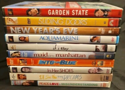 Rom Com DVD Lot of 10 - Chick Flicks Romantic Comedies Movies (RC-03 ...