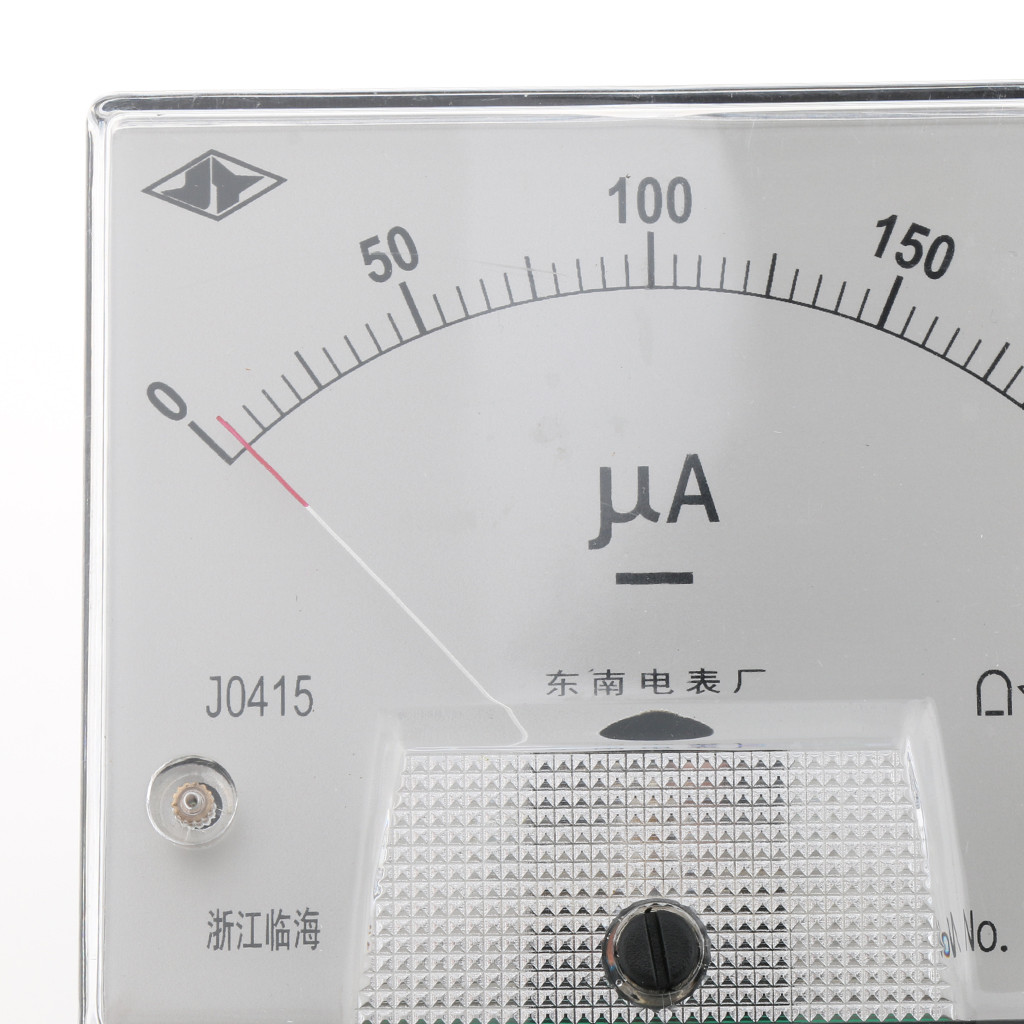 Microampere Ammeter DC Current Meter 0 - 200 microamp, 2.5 uA ...