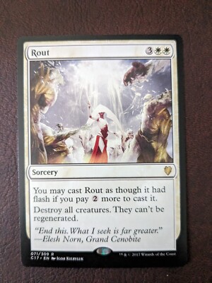 ROUT C17 - Magic The Gathering MTG Collectible Card game rare | eBay