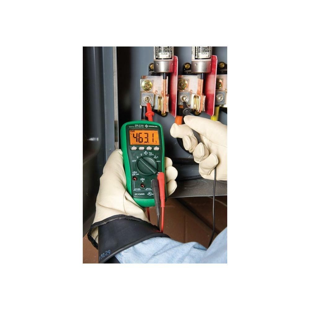 Greenlee DM-210A Digital Multimeter, Cap, Temp | eBay