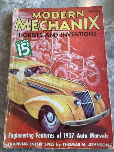 MODERN MECHANIX HOBBIES AND INVENTIONS MAGAZINE DECEMBER 1936 | eBay