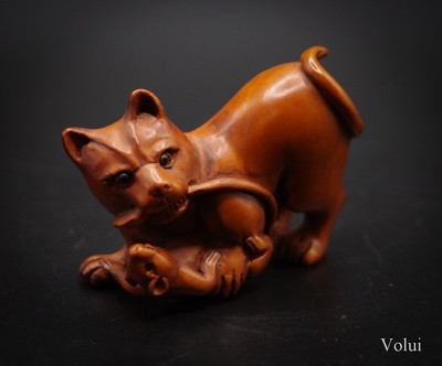 Netsuke - Netsuke Cat