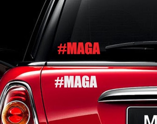 #MAGA TRUMP Decal Vinyl Car Window Sticker ANY SIZE | eBay