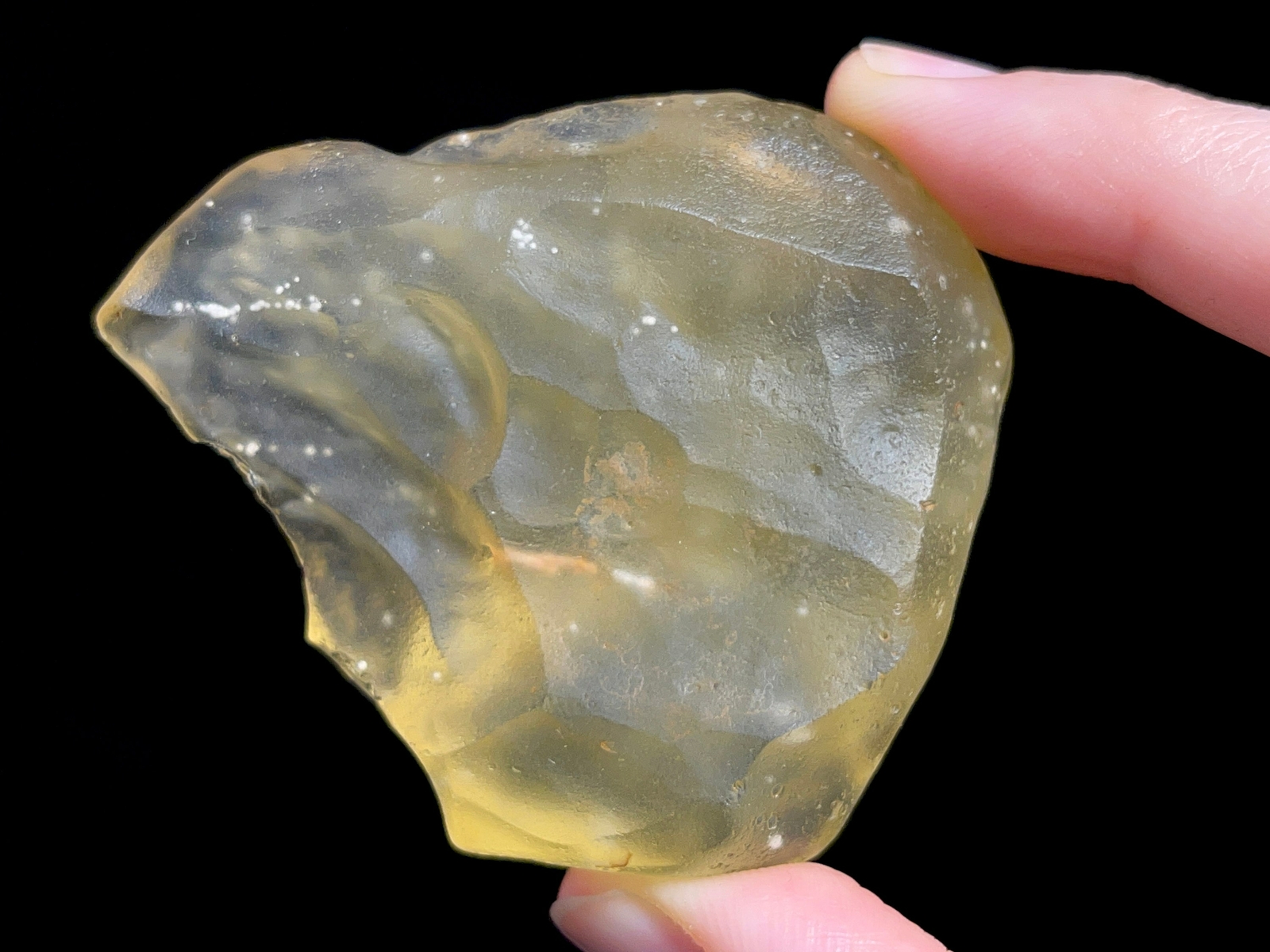 Libyan Desert Glass Map