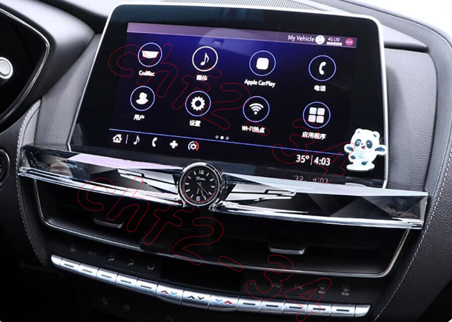 For Cadillac CT5 CT5-V 2020-24 Crystal timepiece Style Center console ...