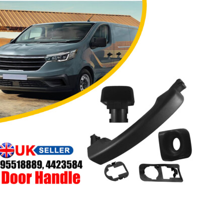 FOR Vauxhall Vivaro B Trafic III Rear Back Door Handle Outer Kit ...