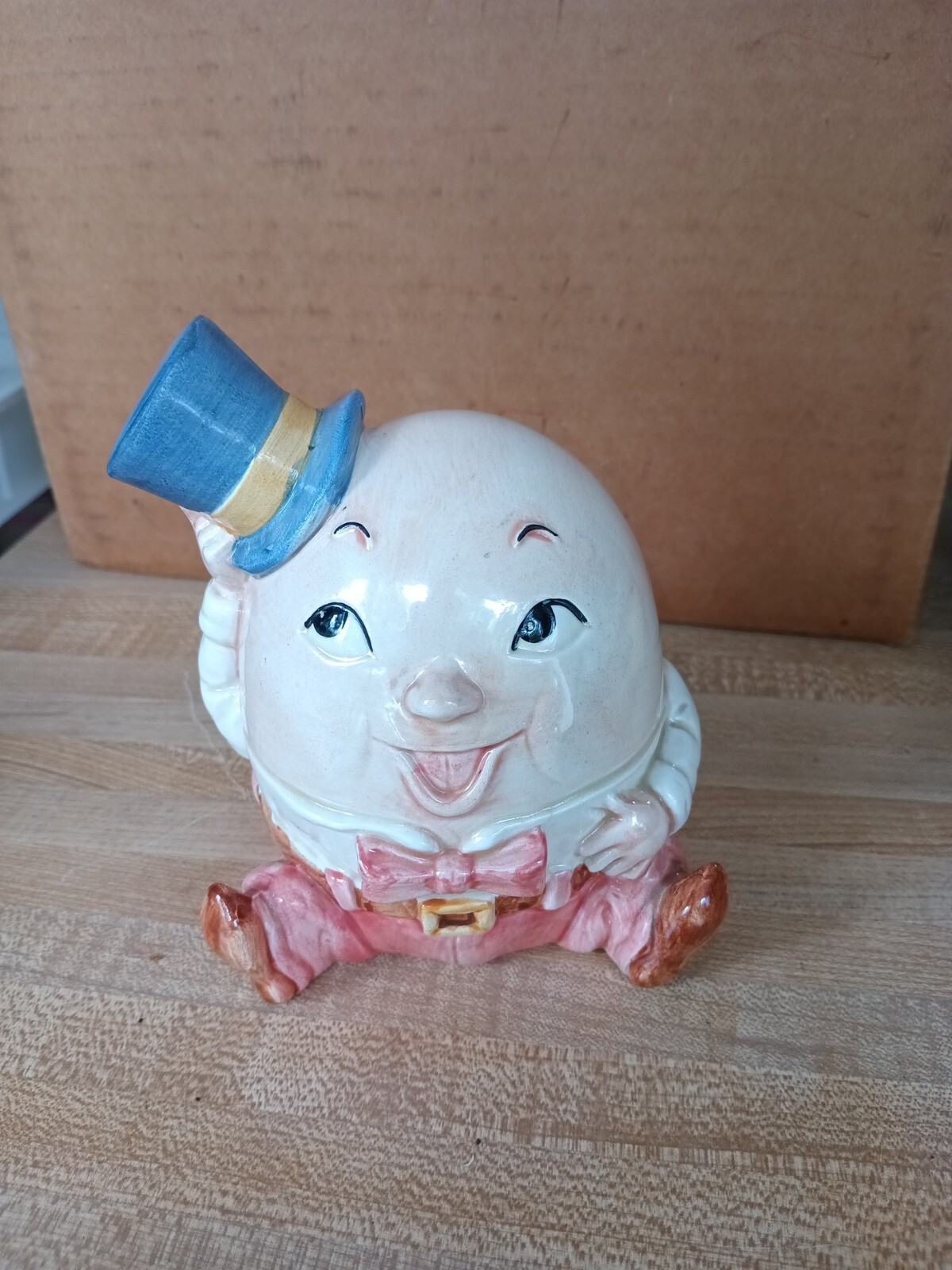 Vintage Humpty Dumpty Ceramic Piggy Bank 1983 Quon Quon | eBay