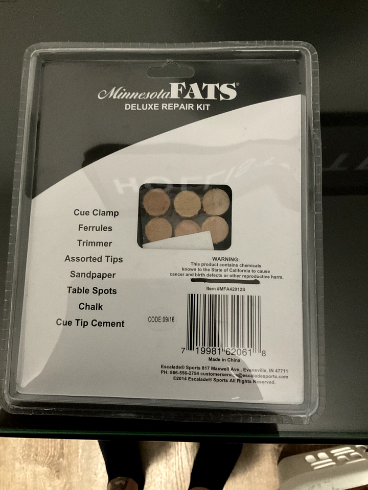 minnesota fats deluxe repair kit | eBay