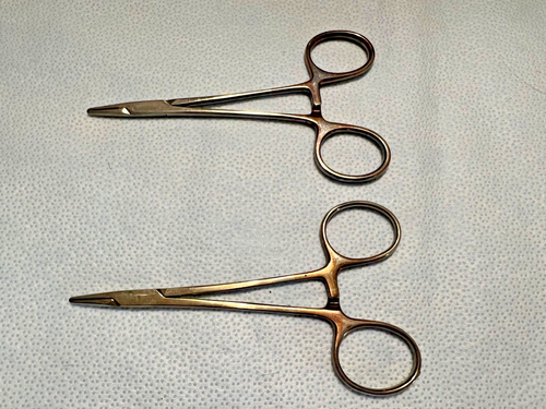 Set Of 2 Jarit 121-119 Webster Needle Holders, Carb-Bide, Serrated Jaws ...