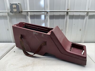 1982-1993 Chevy GMC Jimmy Blazer S10 Bucket Seat Center Console GM OEM ...