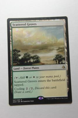 MTG Scattered Groves x1- -Amonkhet-Lightly Played | eBay