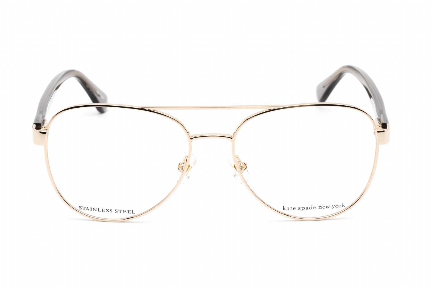 KATE SPADE TALULAH 02F7 Eyeglasses Gold Grey Frame 52mm | eBay
