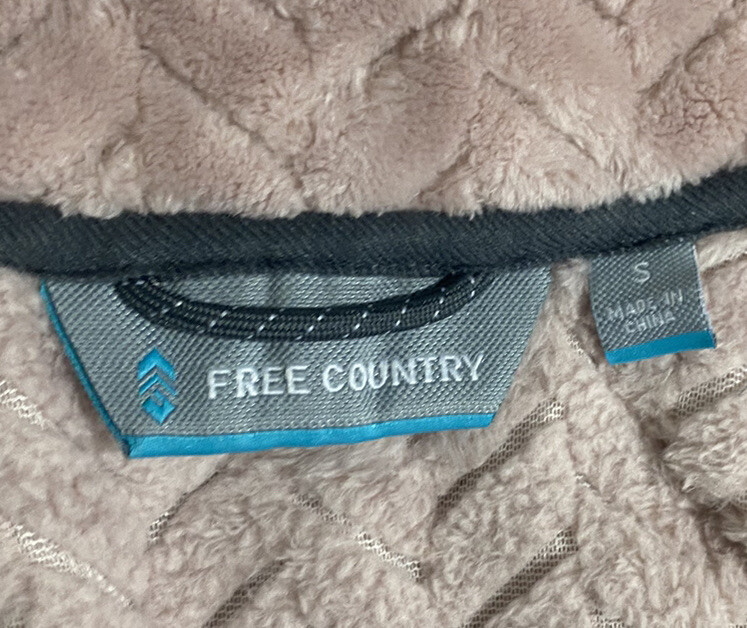 Free Country Women's Chevron Butter Pile Full Zip Jac… - Gem