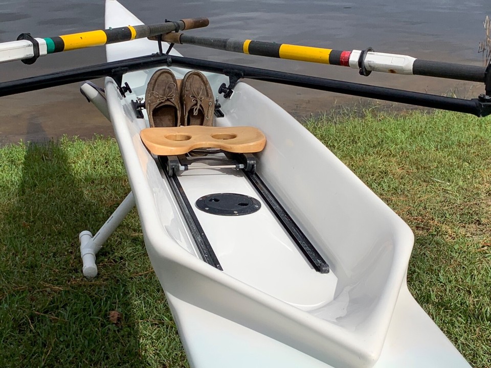 ProAm25 single rowing shell scull by Little River Marine with carbon ...