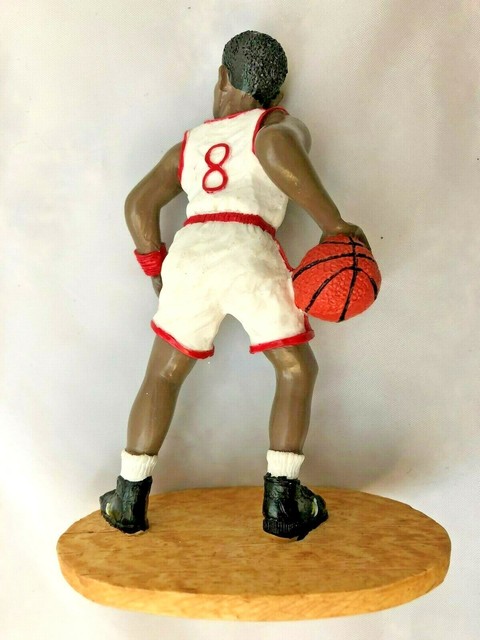 Basketball Player 5.5" Man #8 with Ball Figurine | eBay