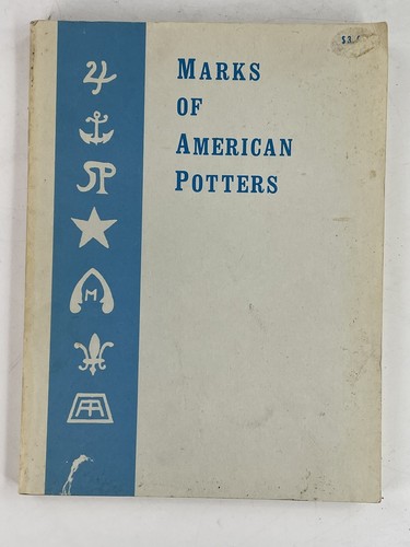 Marks of American Potters Book Edwin Atlee Barber Vtg Paperback Book ...