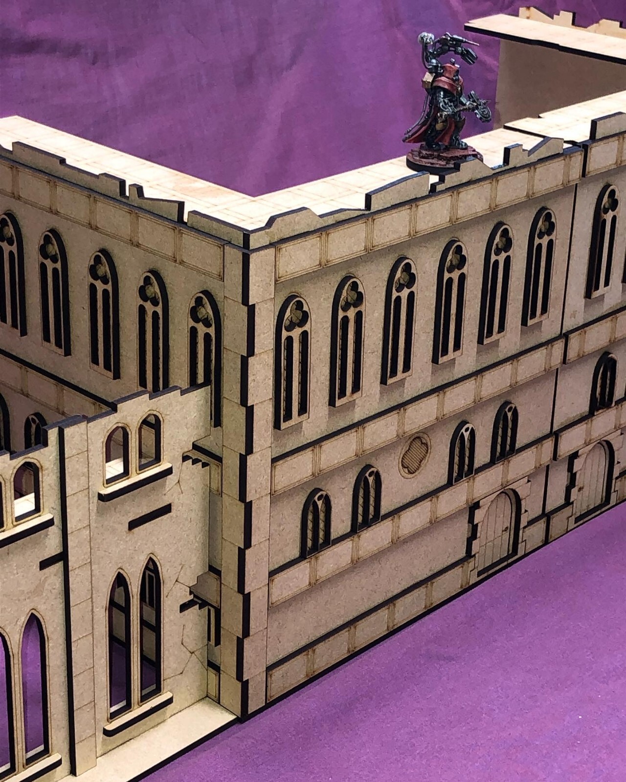 28mm scale MDF ITC standard Ruined buildings, Large set sci-fi 40K | eBay